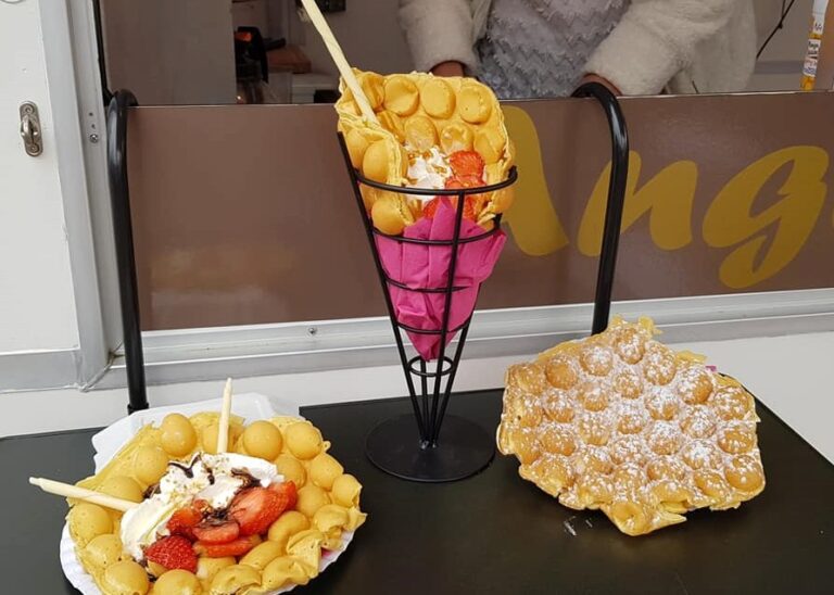 [:en]Got a sweet tooth? Try the all new Bubble Waffle![:nl]Zin in zoet ...
